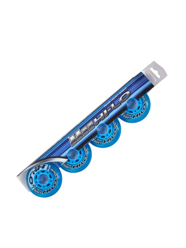 HI-LO Court Hockey Wheels (Pack of 4) | ATENX SPORTS PRIVATE LIMITED