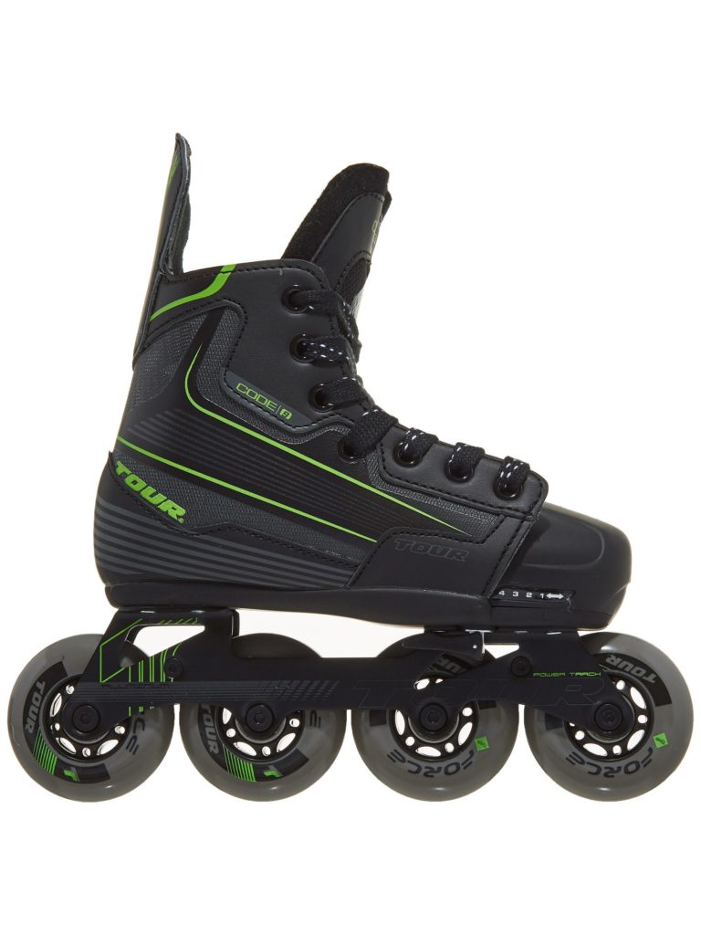 Tour Code 9 Adjustable Roller Hockey Skates (1-4 Adjustable) | ATENX ...