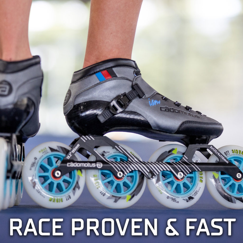 Versatile-3 inline speed skate 4x100mm | Size 37-40 | ATENX SPORTS ...